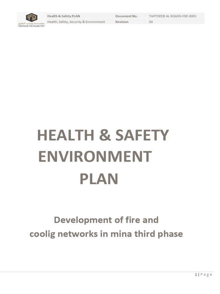 Safety Plan | PDF