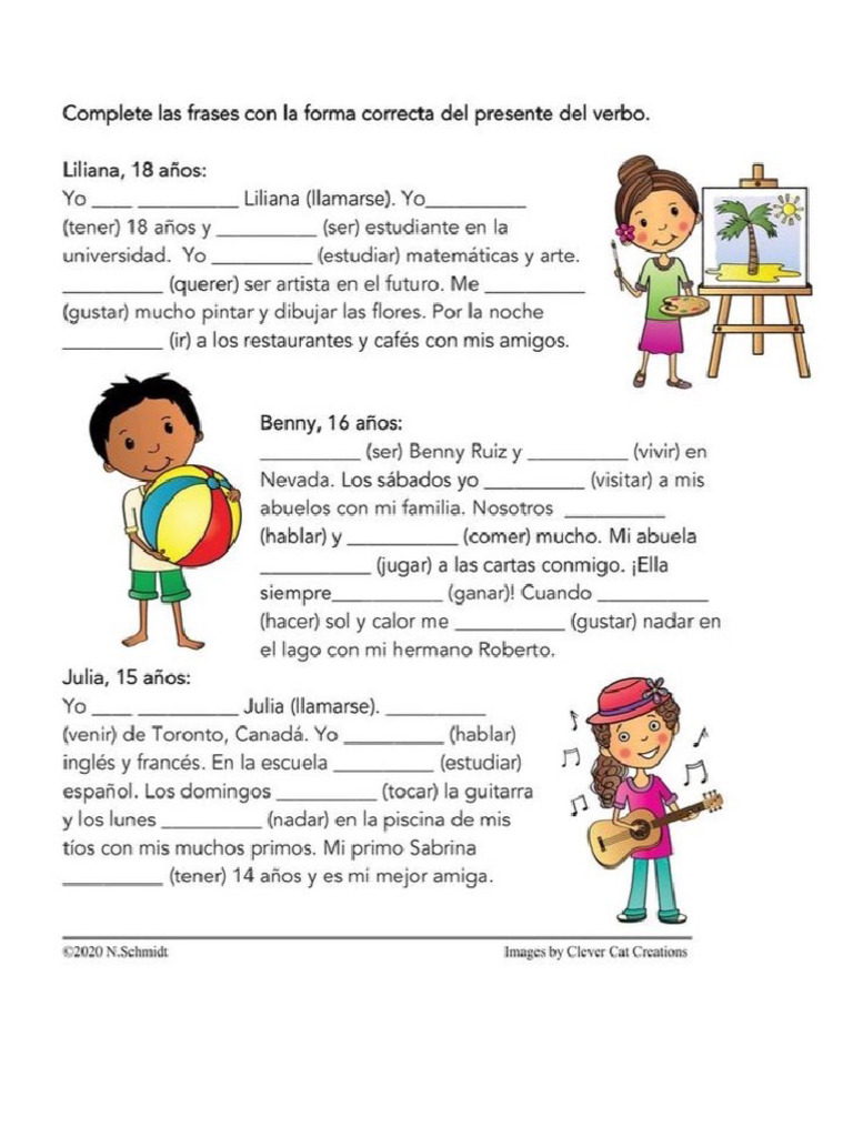 Preterito Indefinido Exercises | PDF