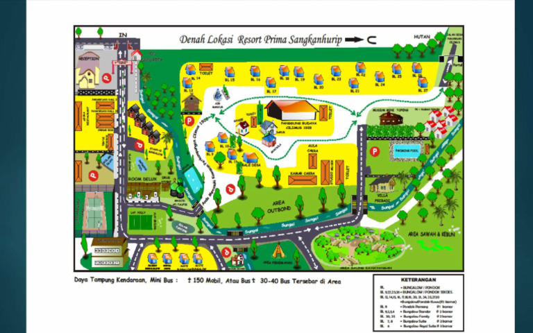 Denah Resort Prima Sangkanhurip, Kuningan | PDF