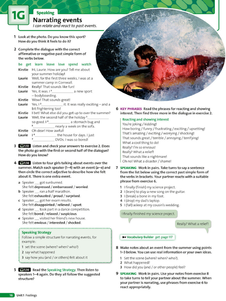 Speaking Solutions - 3rd - Pre - Intermediate - SB | PDF