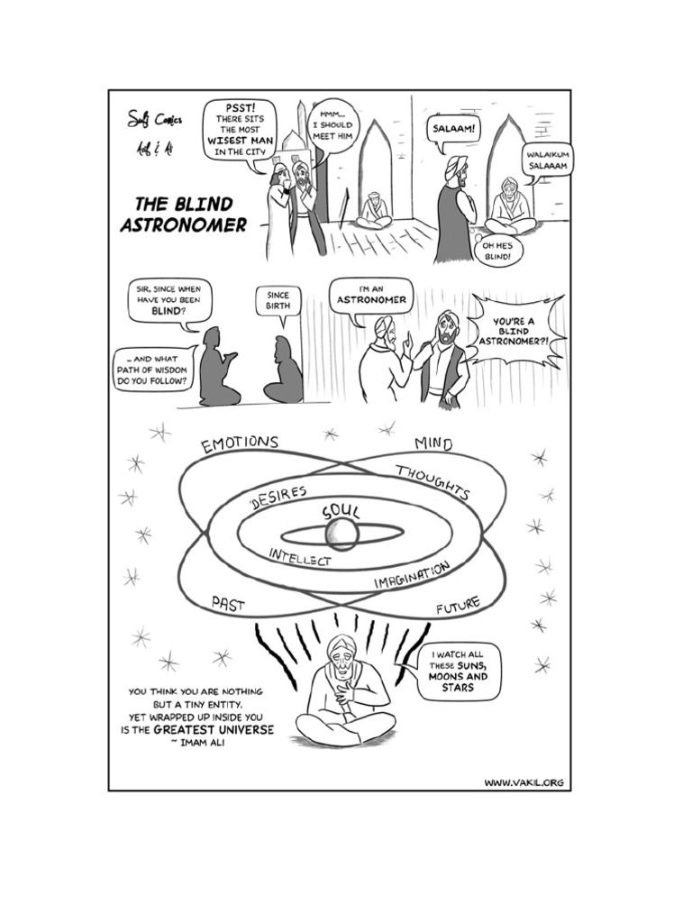 Sufi Comic Blind Astronomer | PDF