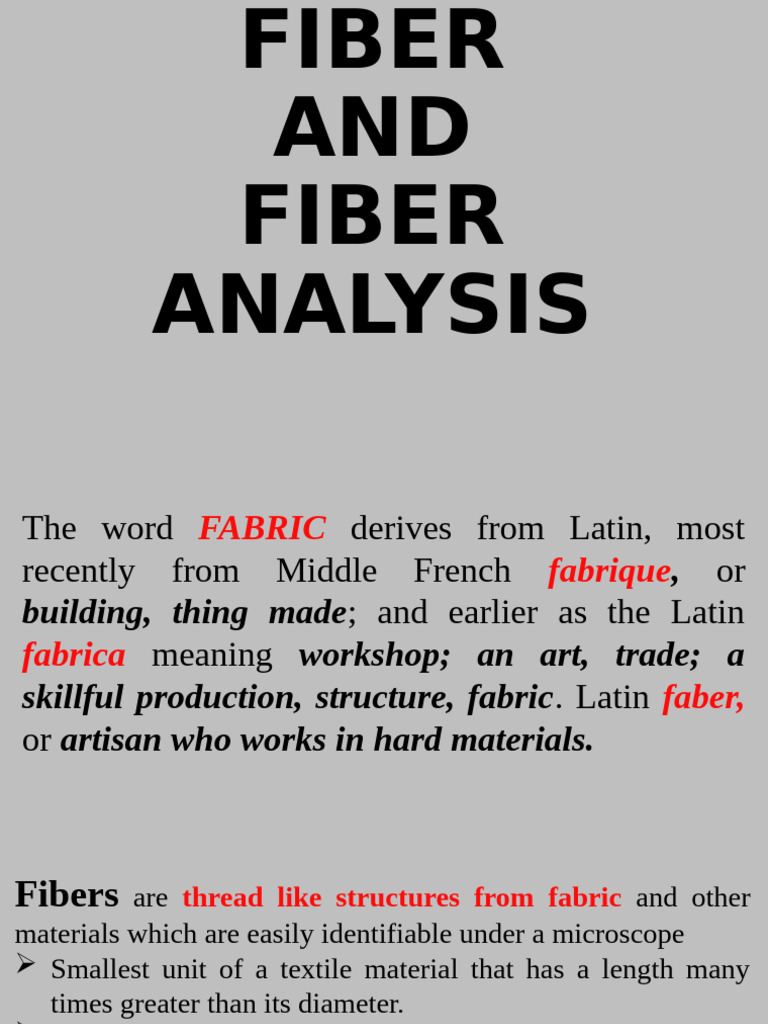 FIBER | PDF