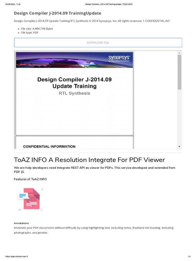 Design Compiler J-2014.09 TrainingUpdate - TOAZ - INFO | PDF