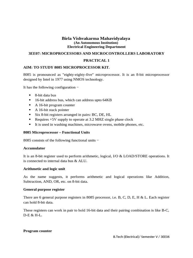 Prac 1 | PDF Prac 1 | PDF