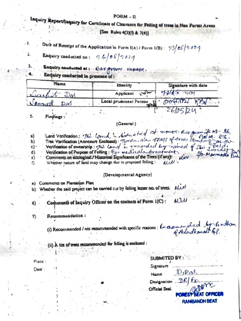 Surahit Das Inspection Report | PDF