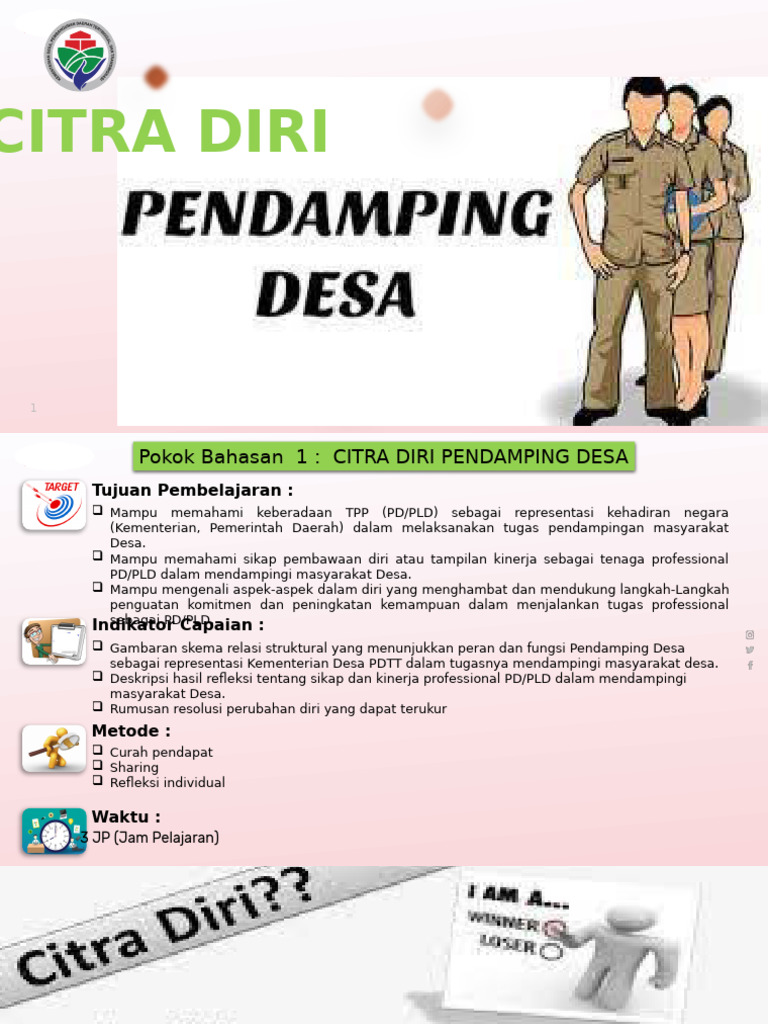 Citra Diri Pendamping Desa | PDF