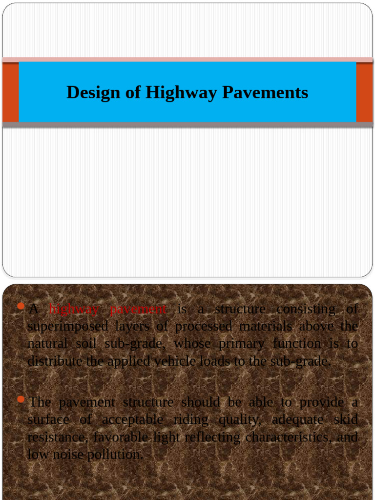Design of Highway Pavements (Flexural and Rigid Pavements) | PDF