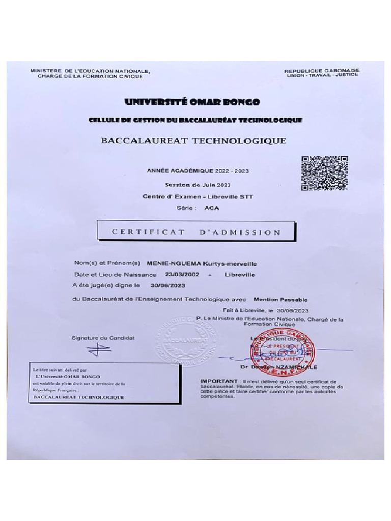 Bac | PDF