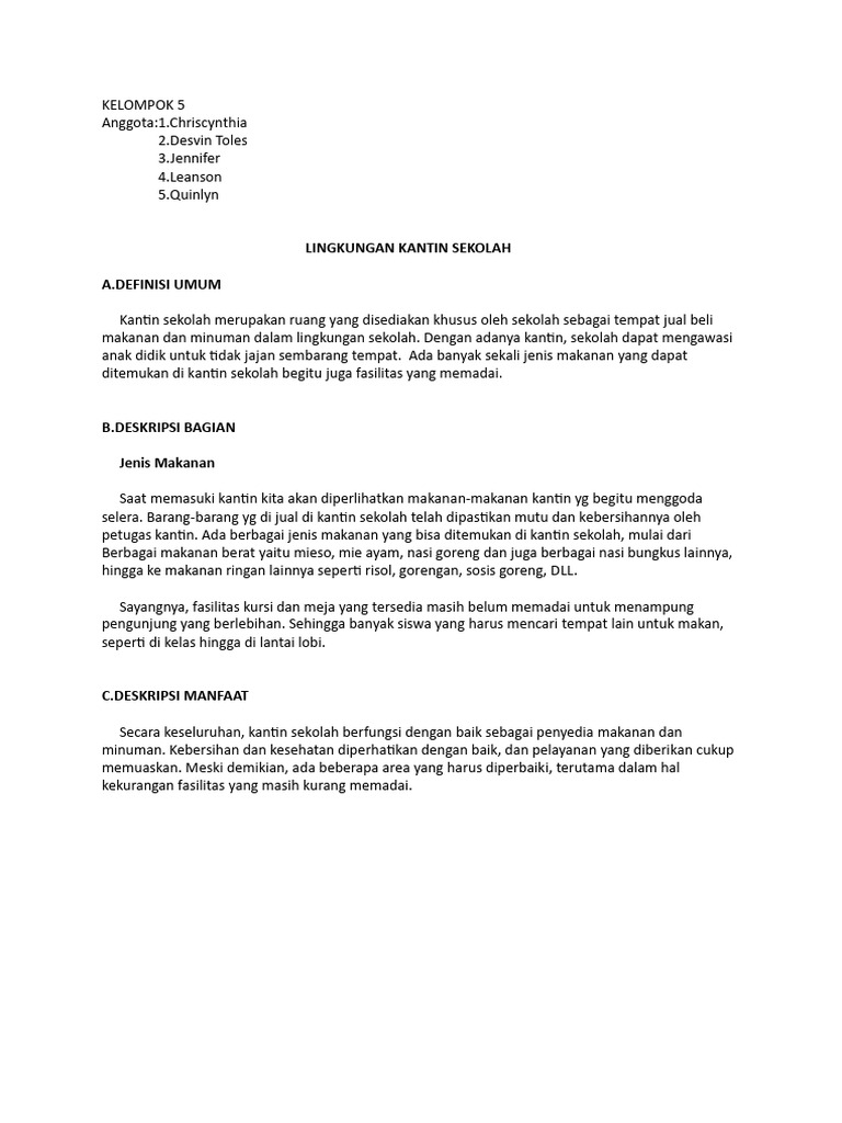 Kelompok 5 Bindo | PDF