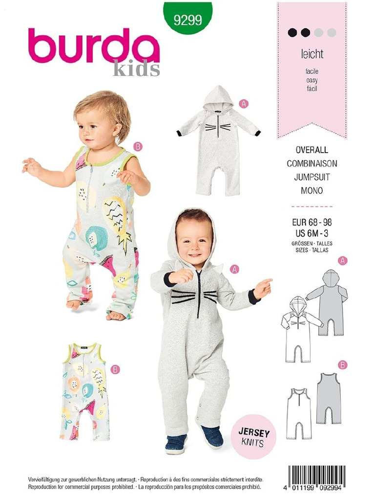 Pijama Bebé Burda | PDF