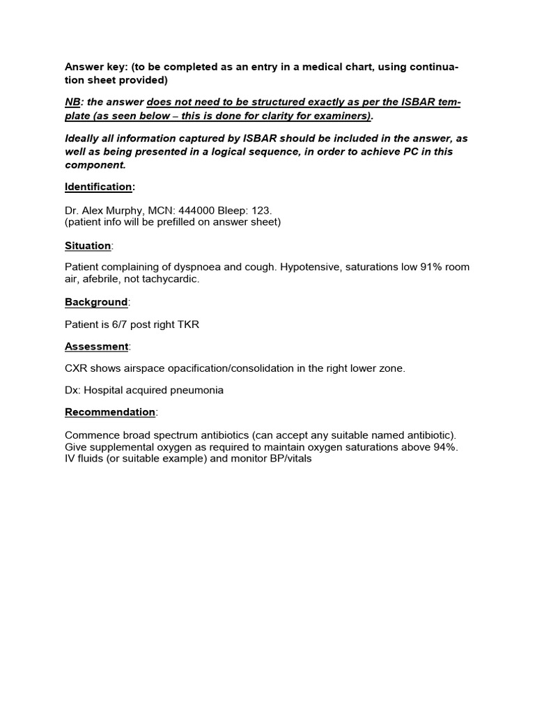 Sample Data Interpretation and Record Keeping 3 - Answer | PDF