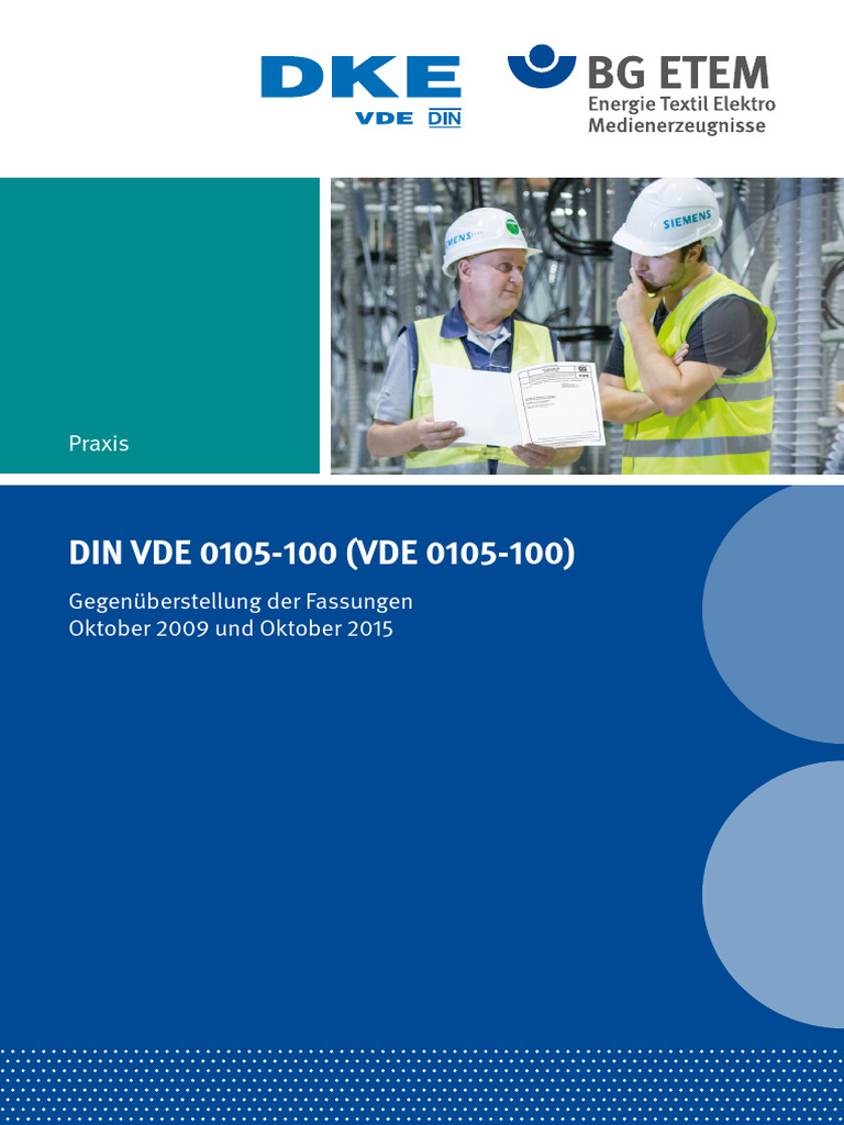 Din Vde 0105-100 (Vde 0105-100) | PDF