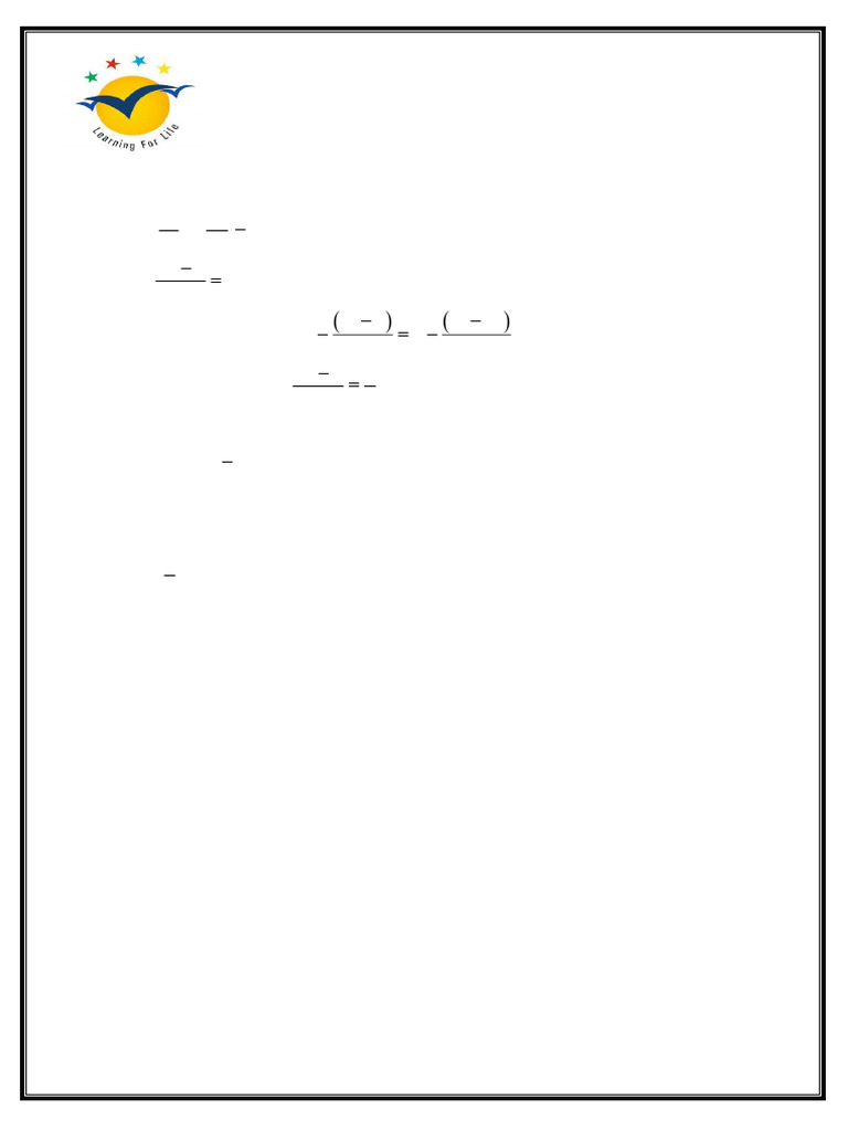 8th Class Worksheet ch-8 Linear Equations | PDF