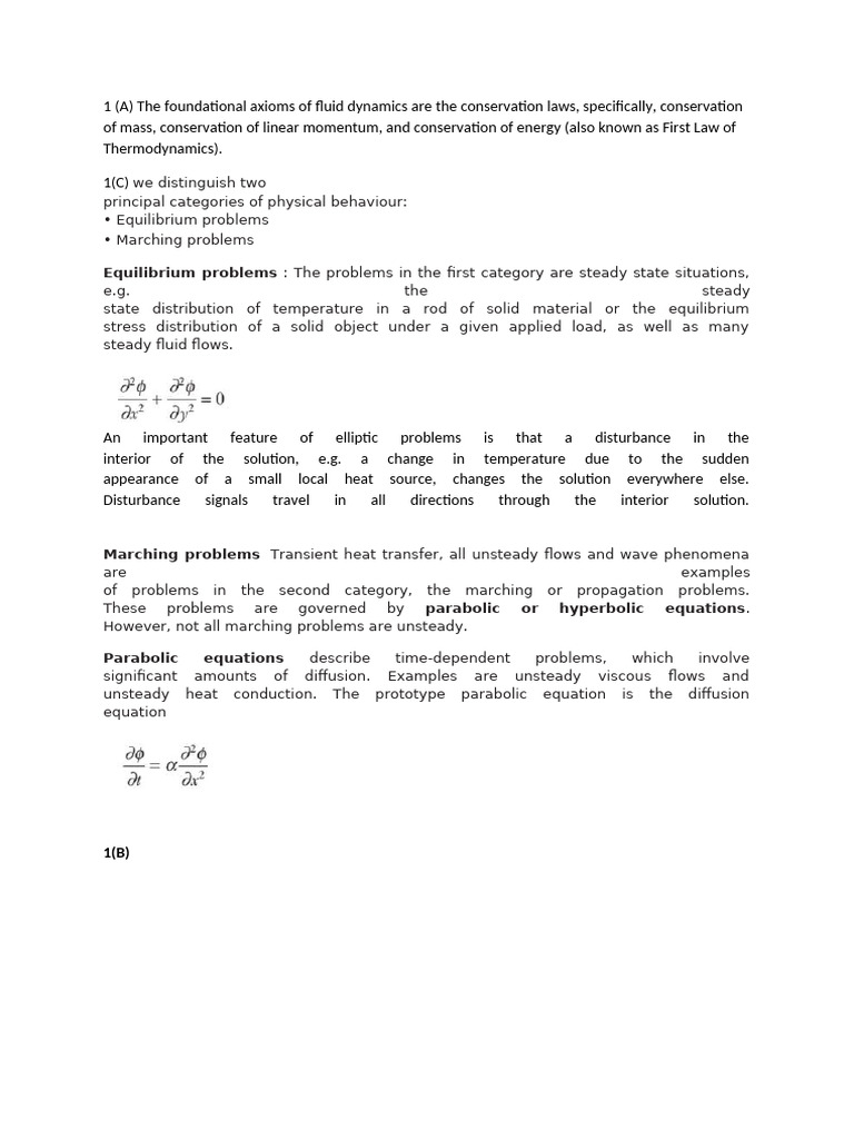 Unit 1 CFD | PDF | Science & Mathematics