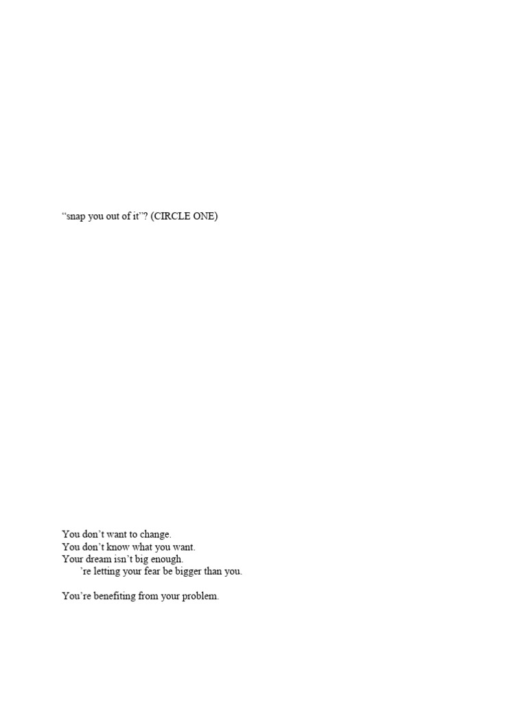 Change Cycle | PDF | Career & Growth | Self-Improvement