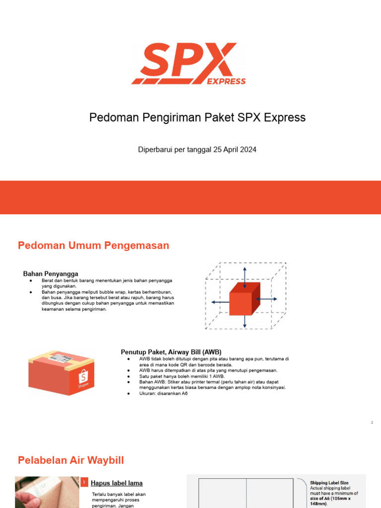 Packaging Guidelines & Dangerous Goods | PDF