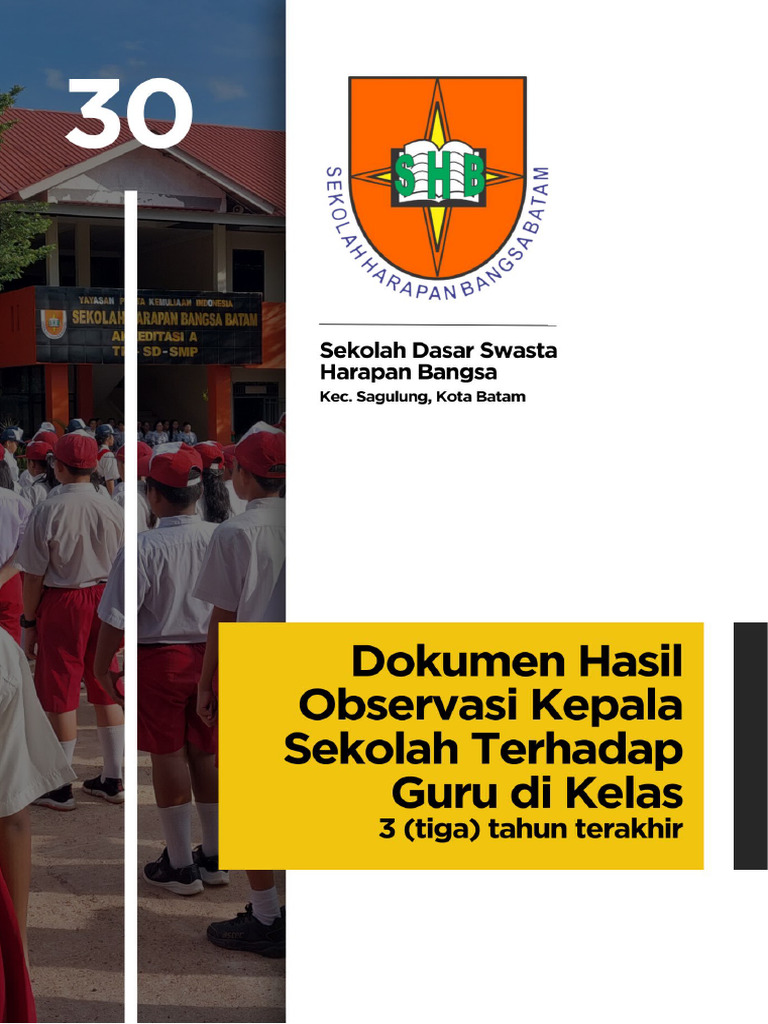 Cover Dokumen Observasi | PDF