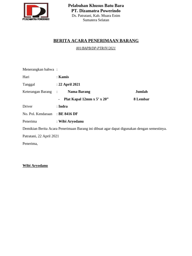 Bapb (DP - PPT.PLG - Po.005.00.iv.2021) | PDF