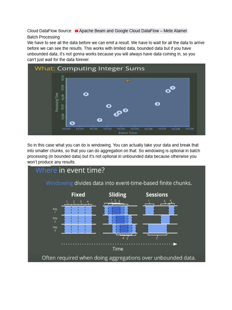 Cloud DataFlow | PDF