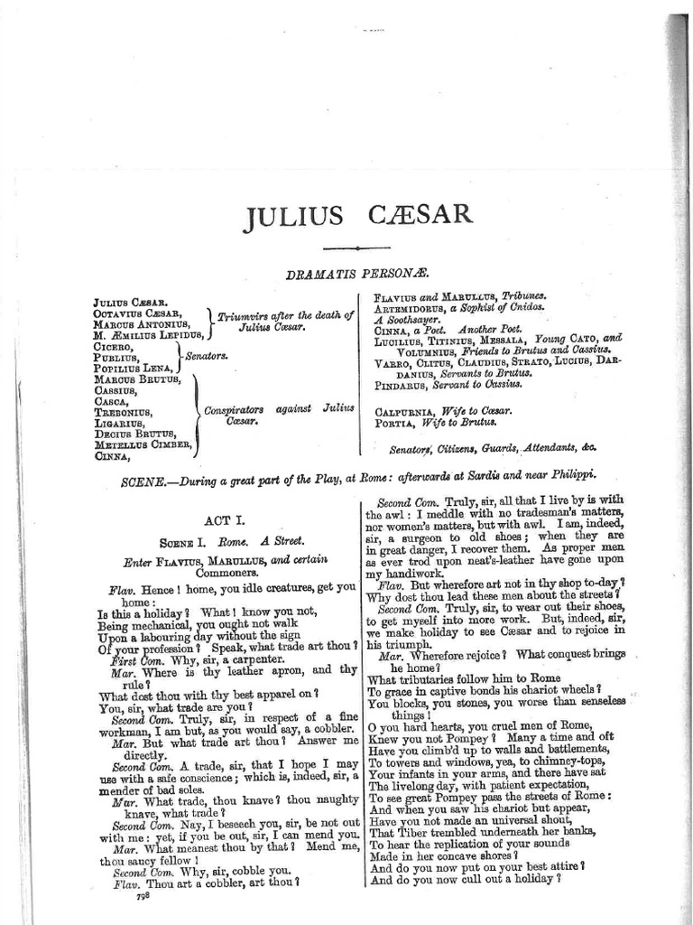 Julius Caesar | PDF