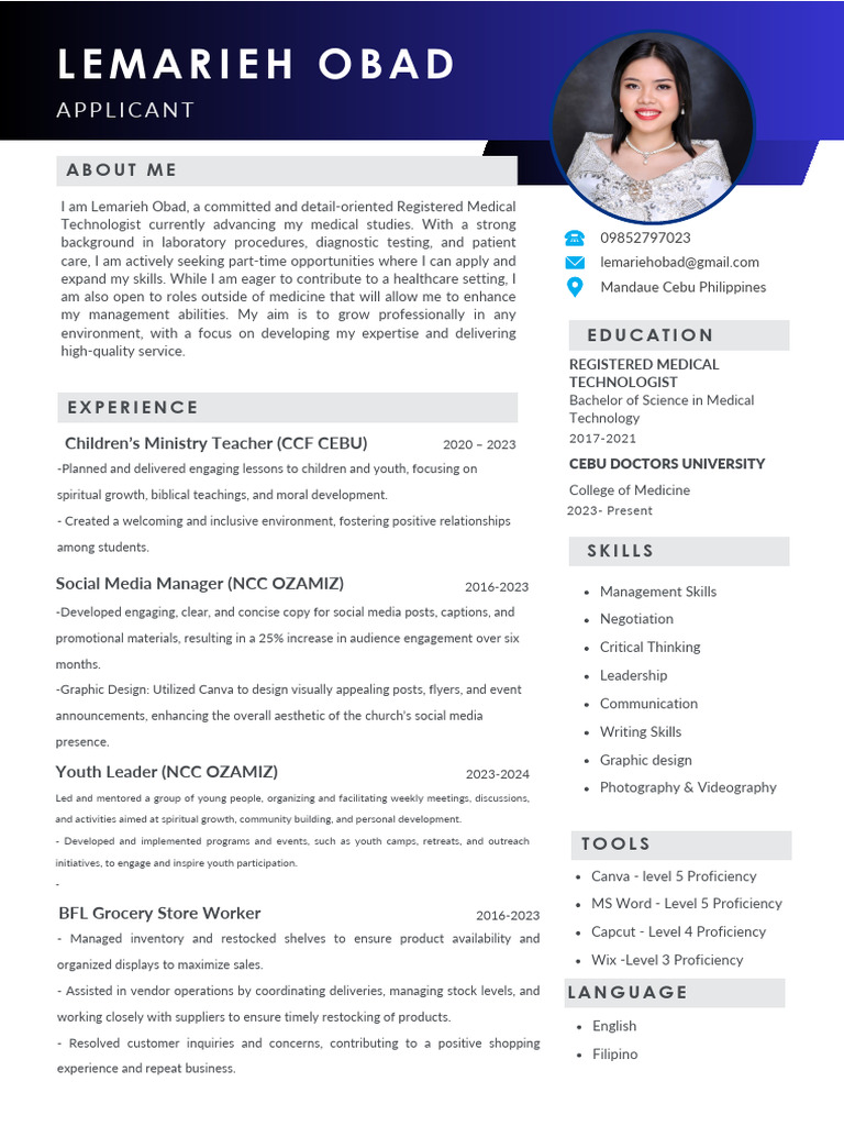 Professional CV Resume FINALE | PDF