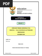 Grade 11 Physical Science Paper 1 | PDF