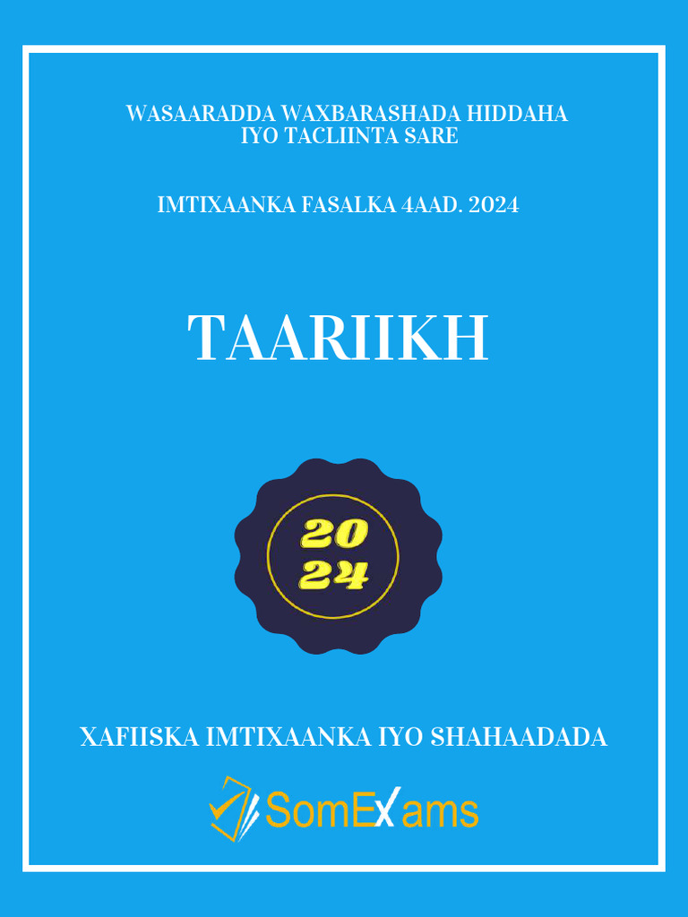 Taariikh F4 FD 24 | PDF