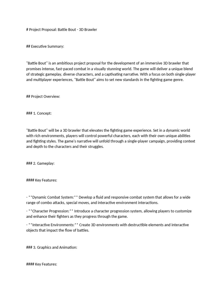 Project Proposal | PDF