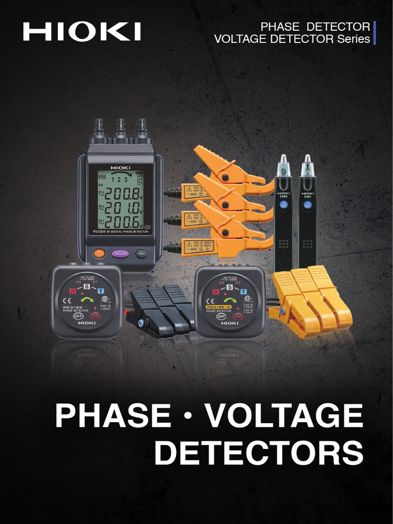 Phase - Voltage Detectors | PDF | Alternating Current | Mains Electricity
