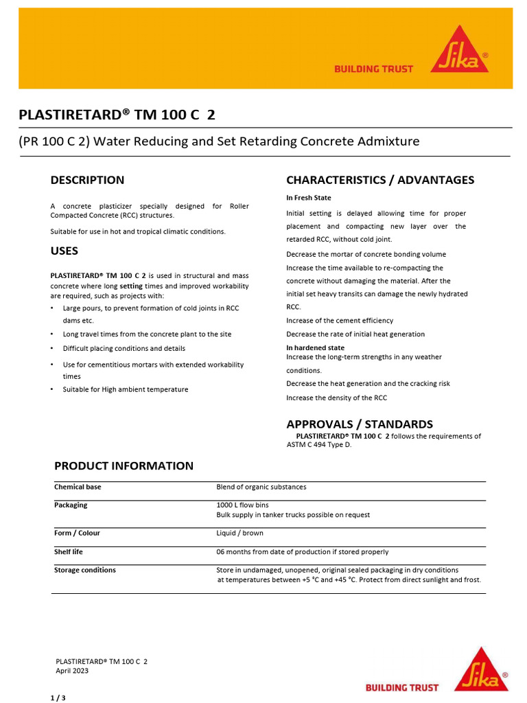 PDS - Plastiretard® TM 100 C 2 | PDF