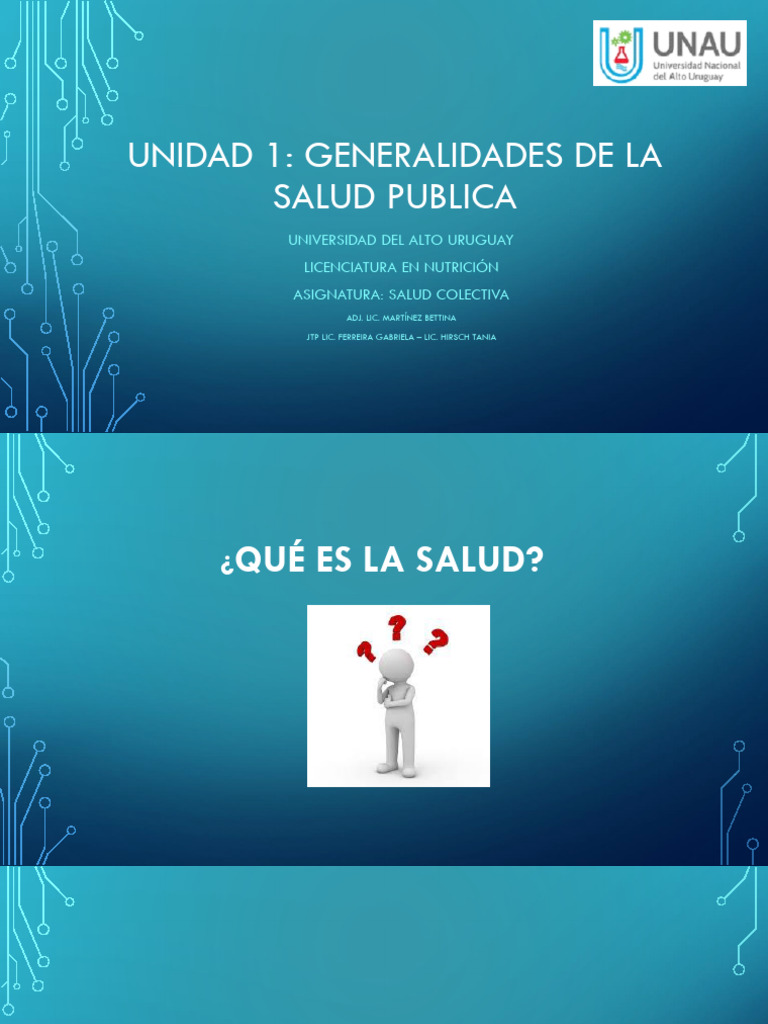 Primera Clase de Salud Colectiva | PDF