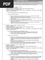 CS Form No. 212 Attachment Work Experience Sheet | PDF | Education ...