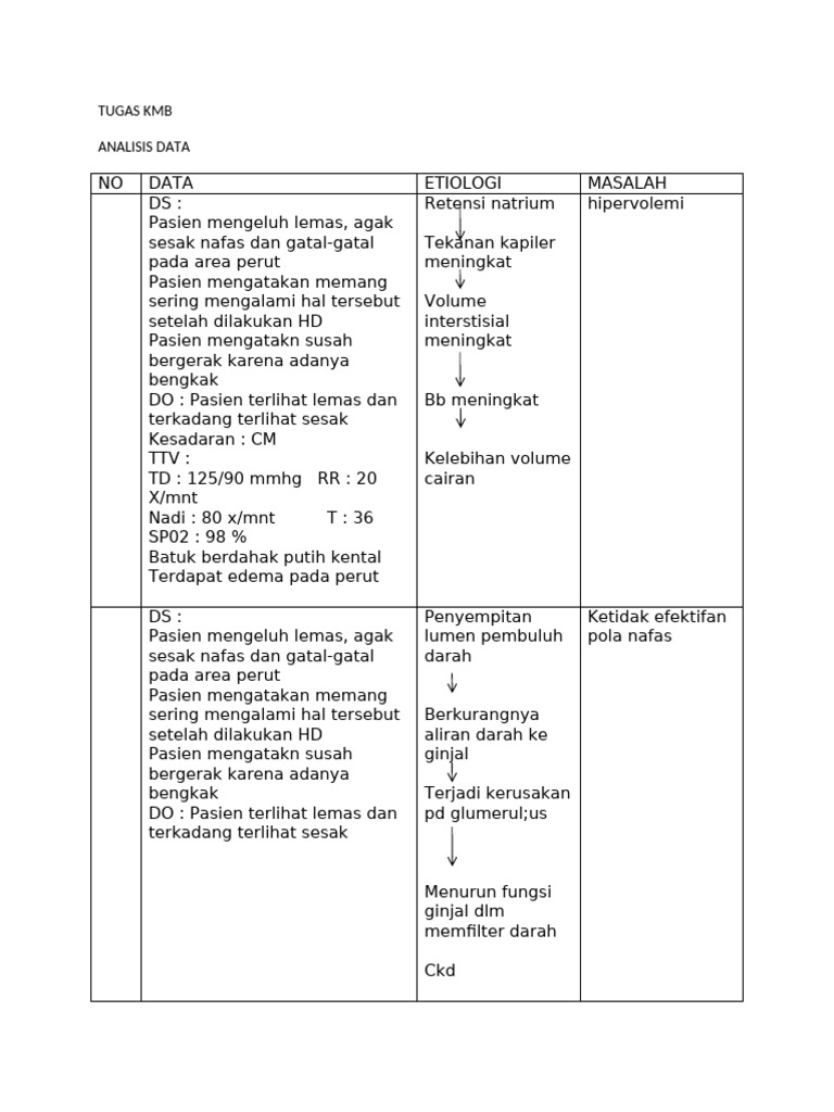 Tugas KMB - Arini | PDF