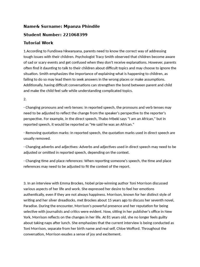 Phindy Tutorial Work | PDF