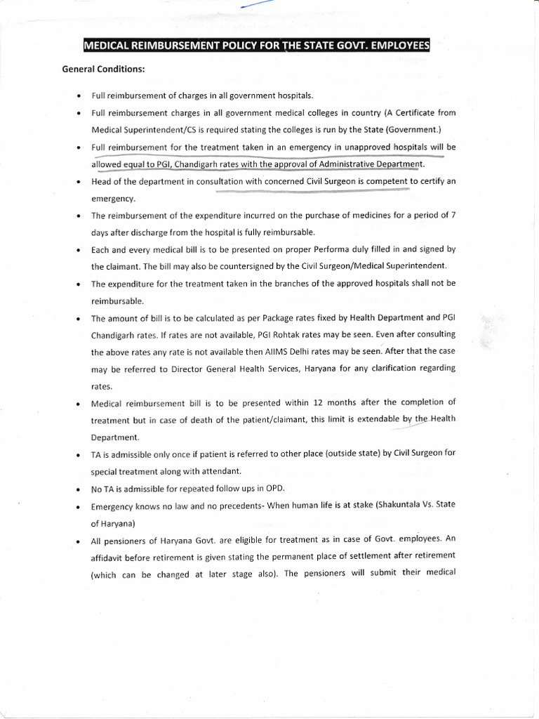 General Conditions Medical | PDF