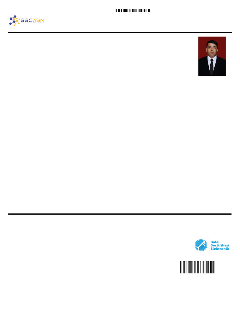 Cetak Kartu Pendaftaran CPNS 2024 | PDF Cetak Kartu Pendaftaran CPNS 2024 | PDF