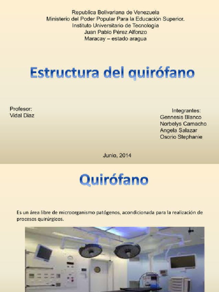 Estructura Del Quirofano - 20240514_115331 | PDF