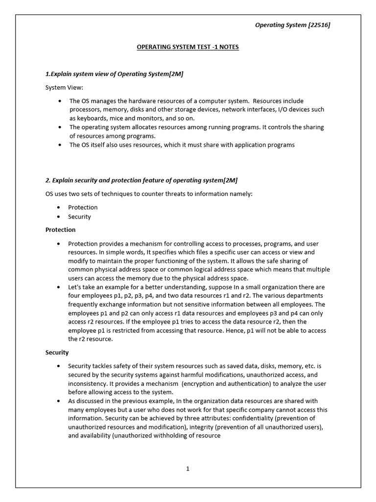 Osy Answer Bank | PDF