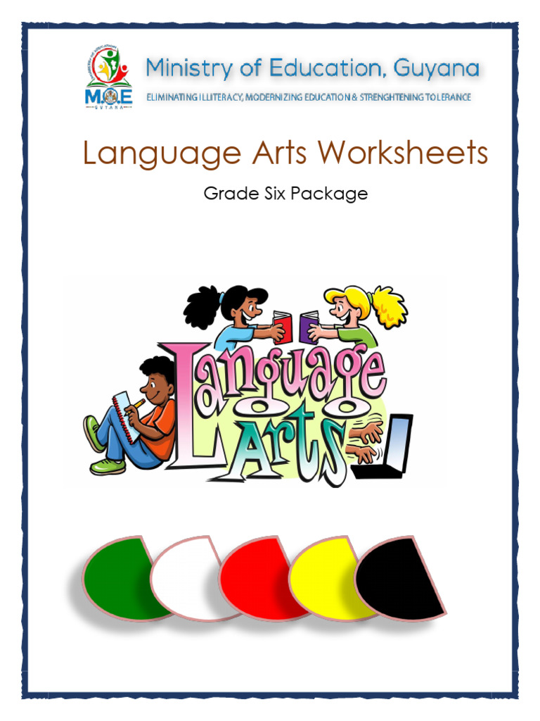 GRADE 6 LANGUAGE ARTS - Study Package Worksheets | PDF