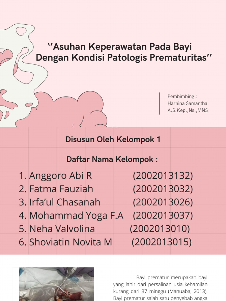 Kel1 Prematuritas | PDF