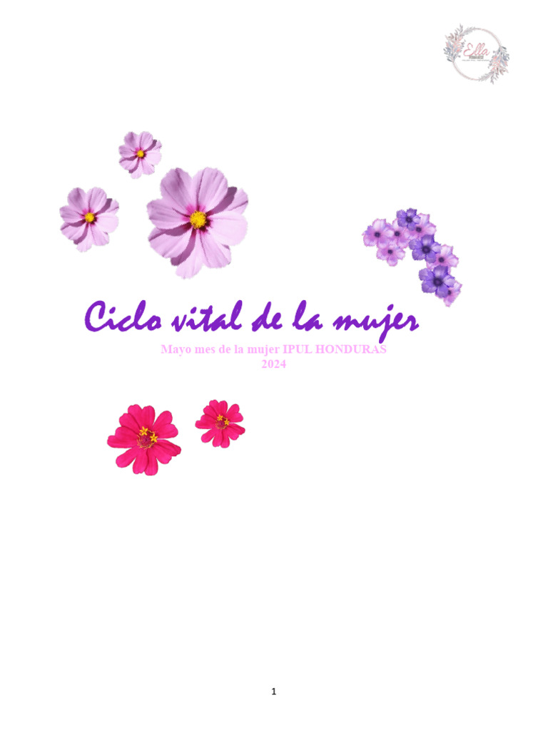 Ciclo Vital de la Mujer en IPUL 2024 | PDF | Vejez | Jesús