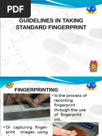 Finger Print Form | PDF | Fingerprint
