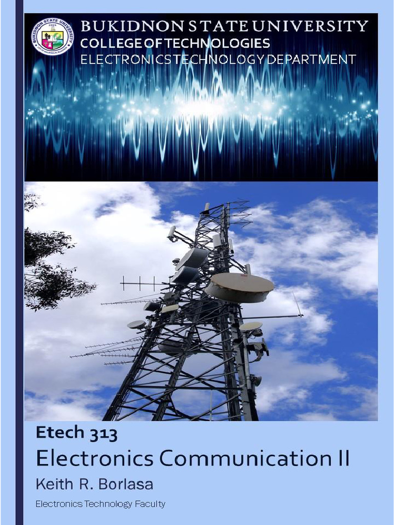 Module - Etech 313 Electronics Communication II | PDF