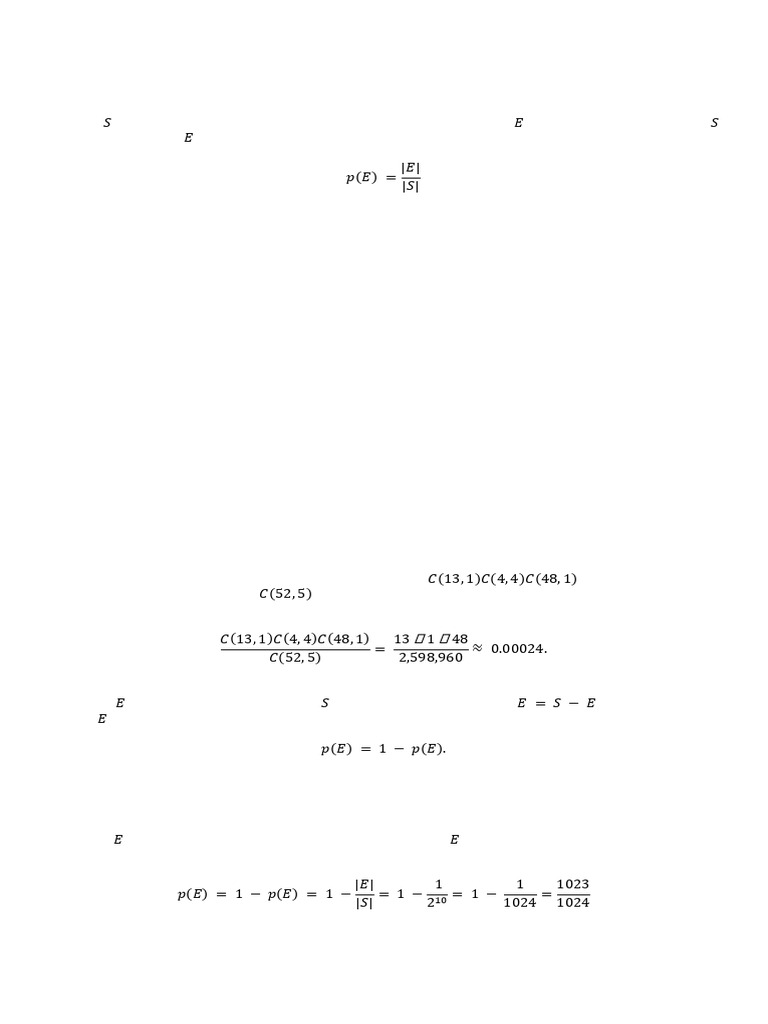 CHAPTER 4 Discrete Probability 3 | PDF