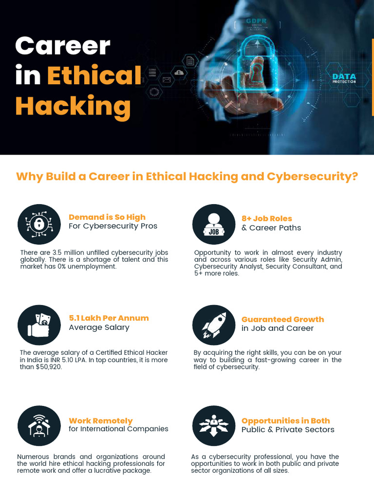 Ethical Hacking Online Course Brochure (3) | PDF