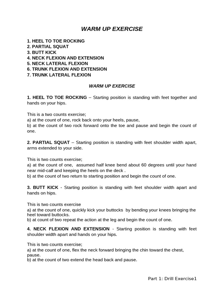 P1_Drill_Exercise | PDF