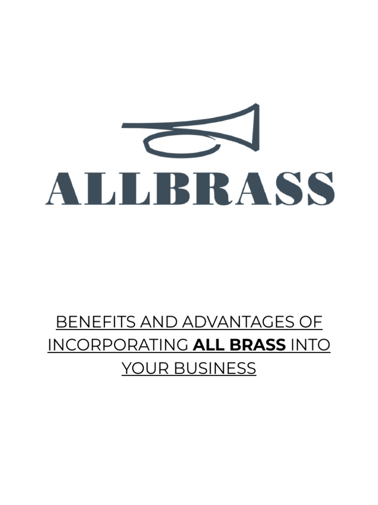 ALL BRASS in Your Catalog | PDF