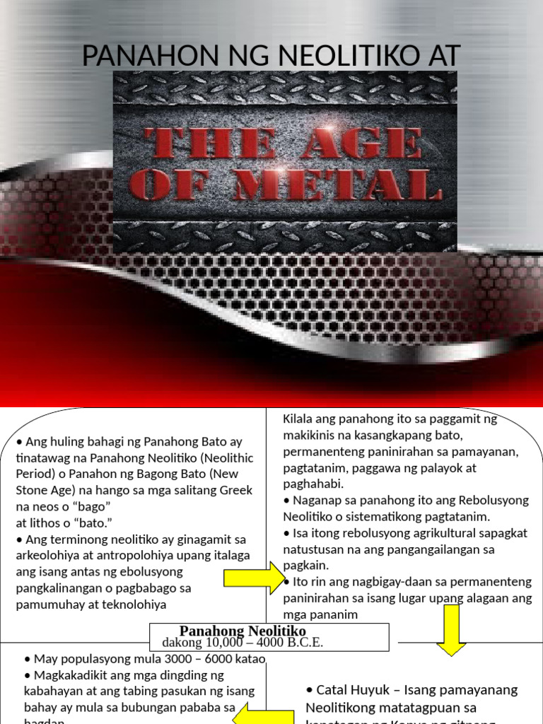 Panahon NG Metal | PDF