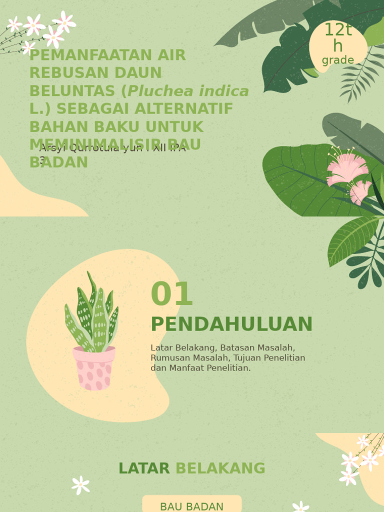 Sidang Hasil Arsyi | PDF