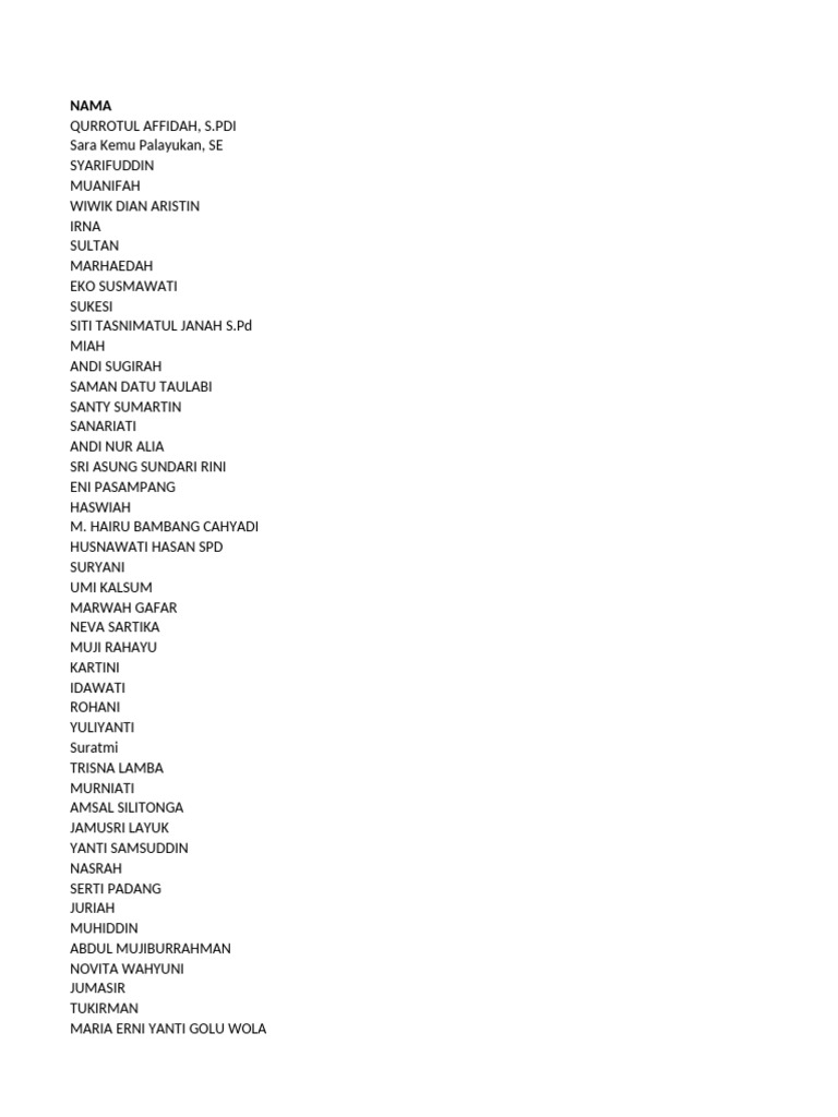 Detail SPM TPG No TW 2 PPPK | PDF